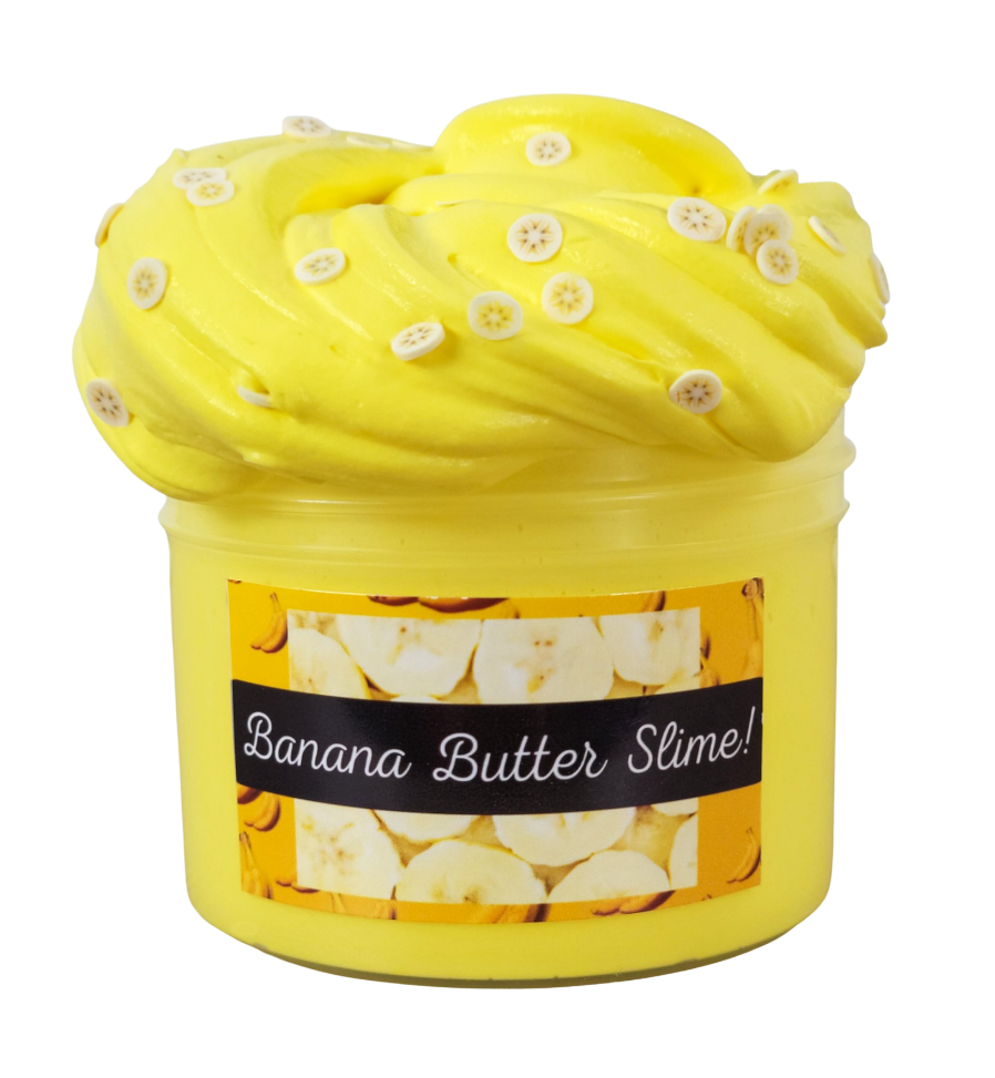 Banana Butter Slime - Scented Stretchy Butter Slime – Imagination Harvest